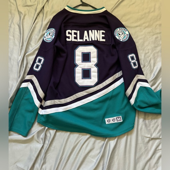 CCM | Shirts | Mighty Ducks Hockey Jersey With Number 8 | Poshmark